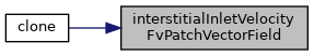 interstitialInletVelocityFvPatchVectorField Class Reference | OpenFOAM Source Code Guide